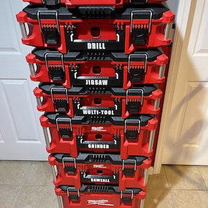 Jonah Pope M18 Router Drawer Insert-milwaukee Packout 2 Drawer, Shop ...