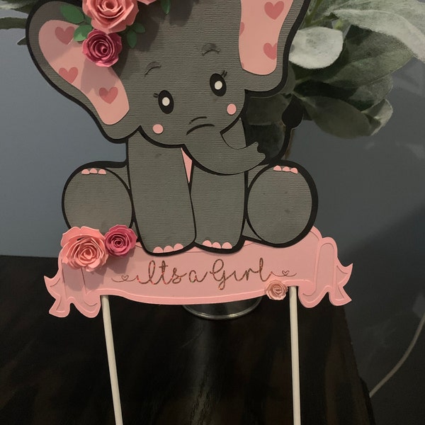 Baby Elephant SVG. Cricut Cut Files, Layered. Silhouette. Elephant PNG ...