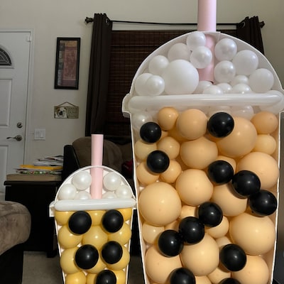 DIY Boba TEMPLATE ONLY, Boba Party Ideas, Bubble Tea Party, Boba Tea ...