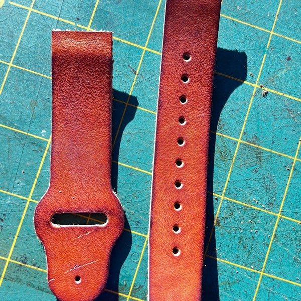 Leather Watch Strap PDF Pattern - Etsy
