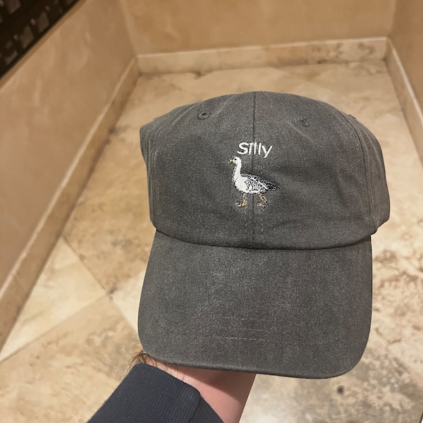 Embroidered Silly Goose Cap - Vintage Humorous Baseball Hat - Mom Dad ...