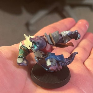 Kobold Swolbold Brute Kroxigor 28mm 32mm Miniatures for Tabletop Gaming ...