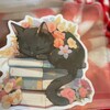 Stack of Books Sticker, Pastel Colors, Kindle Sticker, Autumn Stickers ...