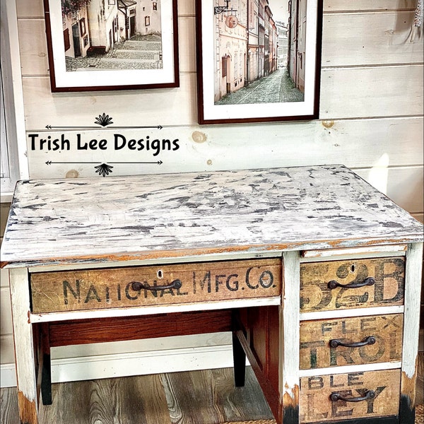 Wood Crate "trolley" Decoupage Tissue Paper - Etsy
