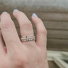 Gold Name Ring Set | Mother Gift | Stacked Rings | Women's Rings | Stacking Rings Set | Mom ...