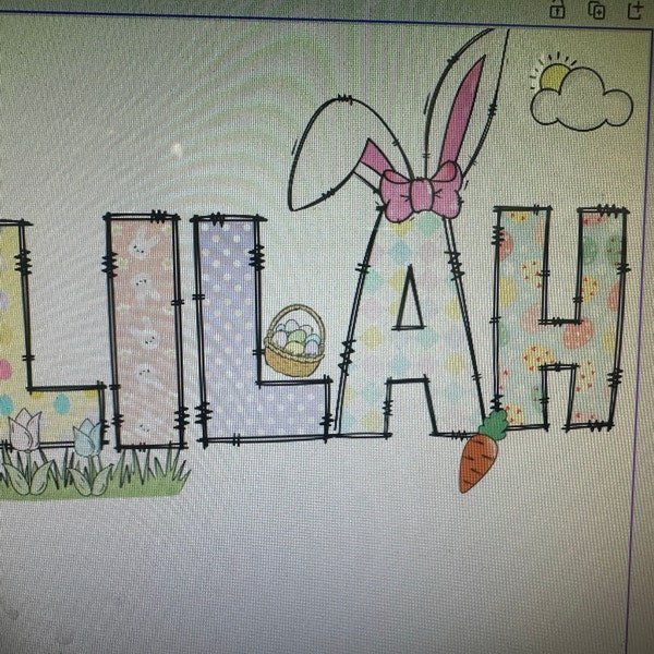 Fiesta Doodle Alphabet Bundle, Fiesta PNG Letters, Numbers ...