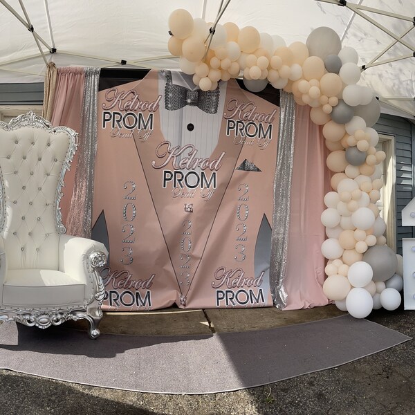 Custom Designed Vinyl Backdrop for Any Occasion - Any Design. Photo ...