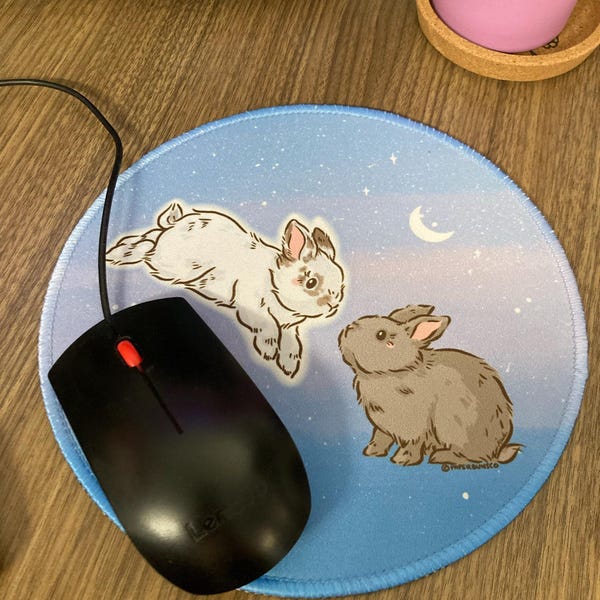 Cosmos Buns | Bunny Rabbit Tote Bag, Canvas Tote Bag - Etsy