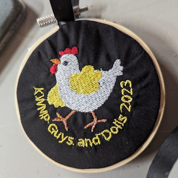 Mini Chicken Embroidery Design, Fill Stitch Chicken, Cute Chicken ...
