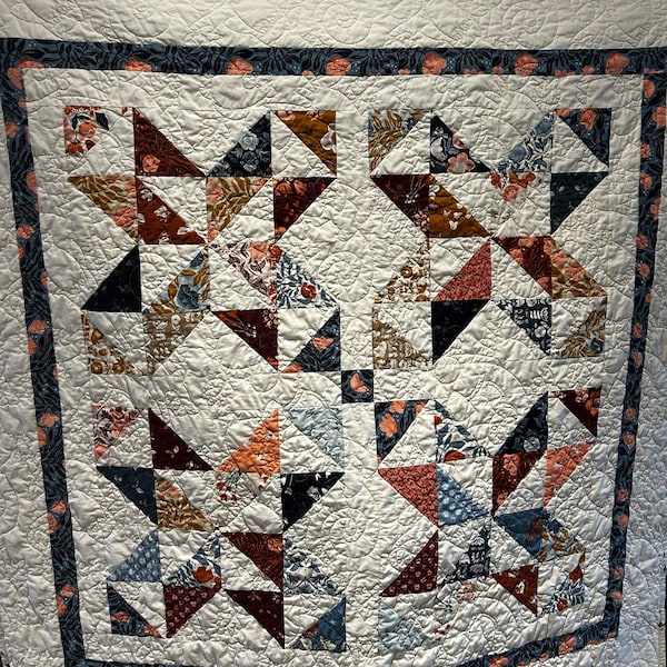 Beginner Quilt Pattern Paper Copy of Oasis Quilt Pattern for Beginners ...