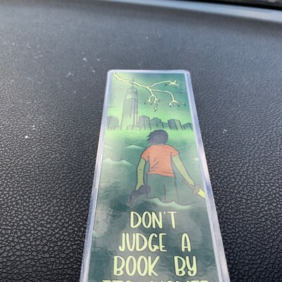 Don't Judge a Book by It's Movie Bookmark Inspired by the Percy Jackson ...
