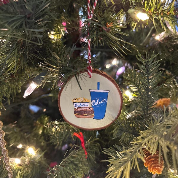 Our First Home Wooden Keychain, Hand Painted Housewarming Gift ...