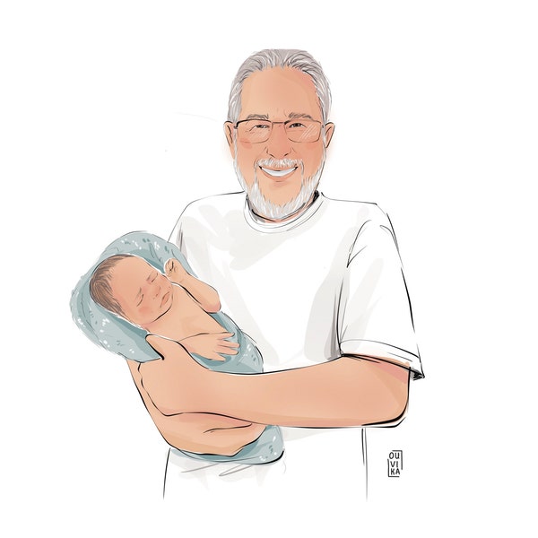 Personalized Guest Place Card, Custom Portrait Place Cards, Event ...