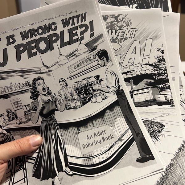 What is Wrong With You People?: A Painfully Relatable Adult Coloring ...