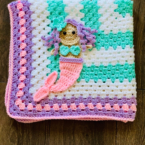Crochet Pattern - INSTANT DOWNLOAD PDF - Mermaid - Crochet - Crochet ...