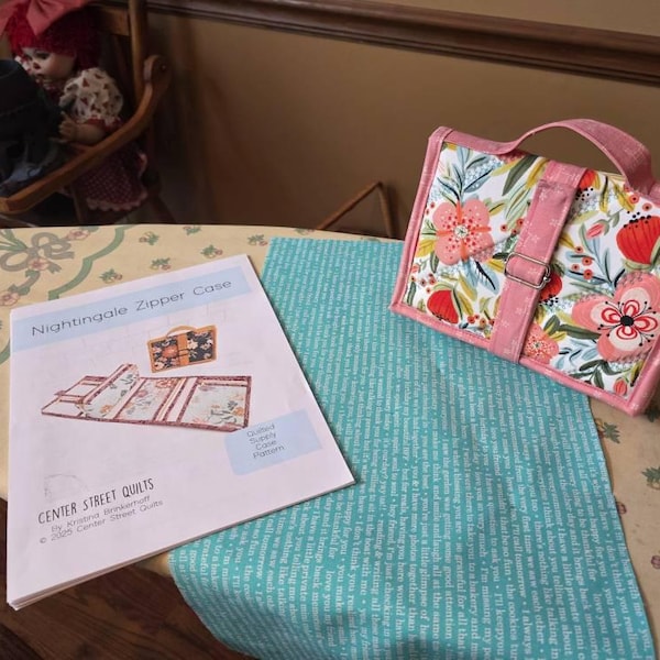 PDF Nightingale Zipper Case Pattern || Quilted Organizer Digital ...
