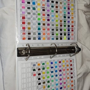 3 Color Blends Combination Chart Sheet Printable PDF Download, Color ...