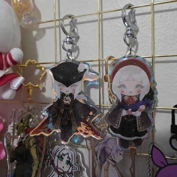Bloodborne - Lady Maria and the Doll Keychains - Etsy