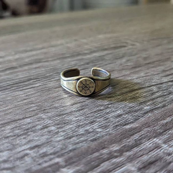 Solid Brass Perun Symbol Amulet. Slavic Jewelry. Pagan. Rodnovery ...