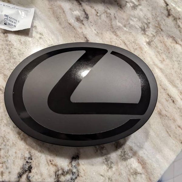 Lexus Emblem Front Vinyl Overlay F-sport | 2014+ IS350, IS250, IS200T ...