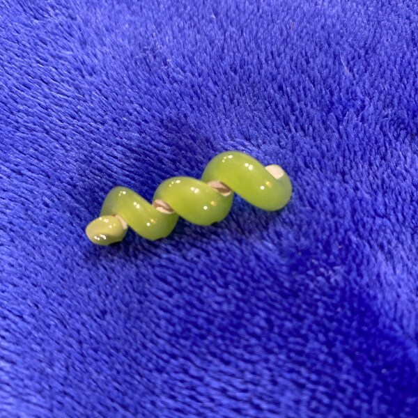 Lampwork 16mm 20mm Dolphin Lily Flower Glaze Bead Glass Bead Charm ...