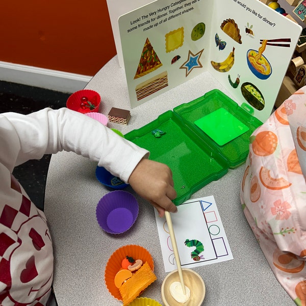 SHAPES Sort Mat Printable Shape Sorting Digital Download Preschool ...