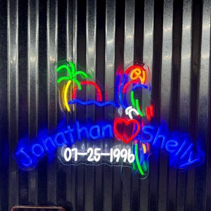 With God All Things Are Possible Neon Sign,matthew 19 26 Led Sign ...