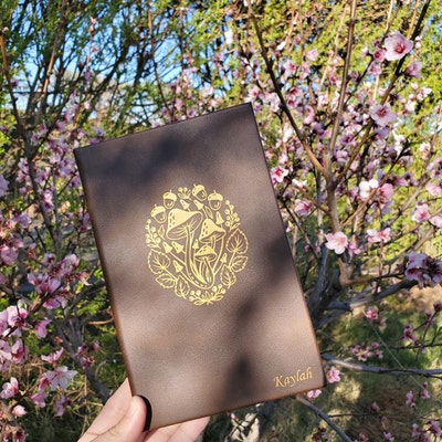 Personalized Guitar Music Notes Notebook Journal Unique Leatherette ...