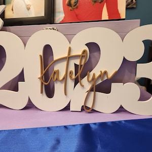 Custom Graduation Decor Name Sign Custom Grad Sign Class of - Etsy