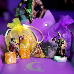 Chocolate Pastry Dice Set, Polyhedral Dice, TTRPG, D&D Dice, Dungeons ...