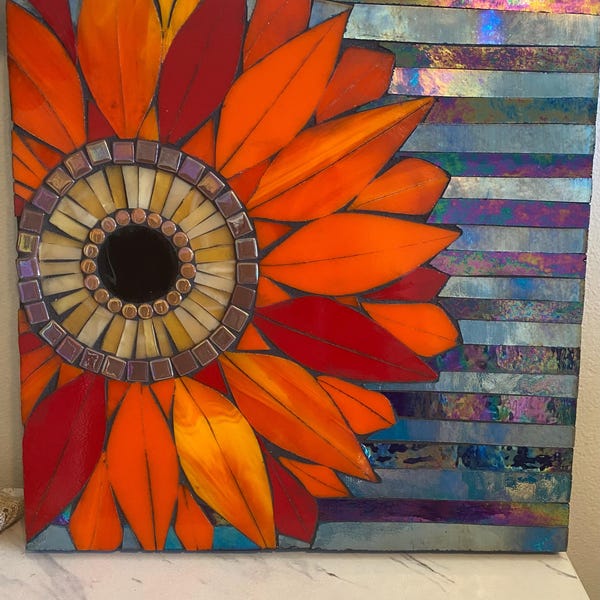 DAISY SUNSHINE Mosaic - Etsy