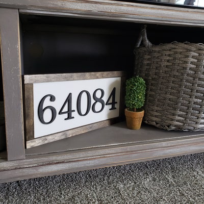 Zip Code Sign, Personalized Sign, Farmhouse Sign, Farmhouse Decor ...