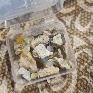 Ethiopian Opals Rough Untreated Bigger Size Opals Rough AAAA | Etsy