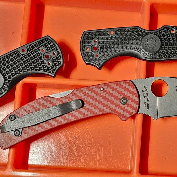 Spyderco Native 5 FRN Lightweight (LW) Scales - Skinny Series ...