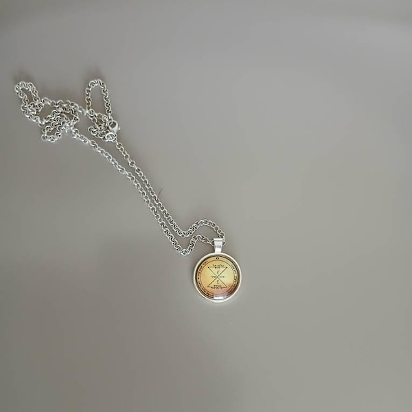 ANGEL MAHASIAH SEAL Necklace/keyring, Guardian Angel, April 10 - 14 ...