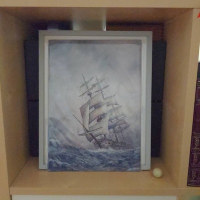 Walrus Ship Painting, Captain Flint's Pirate Ship, Black Sails Gift ...