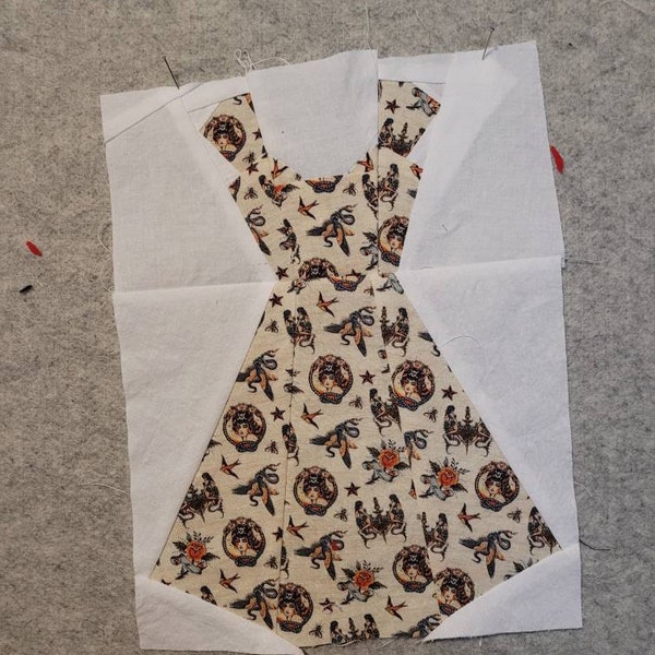 Vintage Dresses, Paper Piecing Pattern - Etsy Canada