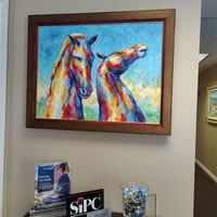 Hand Painted Impressionist Eagle Painting on Canvas Modern Colorful Animal Art ARTIST ...