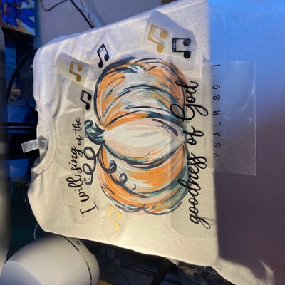 Ready to Press Fall Screen Print Transfer, Heat Transfer for T-shirts ...