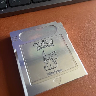 Laser Engraved Gameboy Cartridge Stickers - Etsy