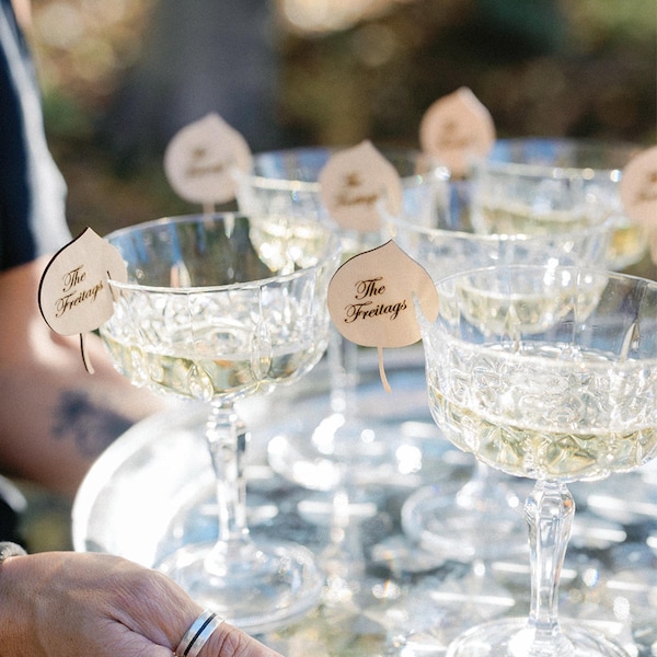 Drink Tags, Wedding Drink Tags, Drink Name Tags, Drink Markers, Wine ...