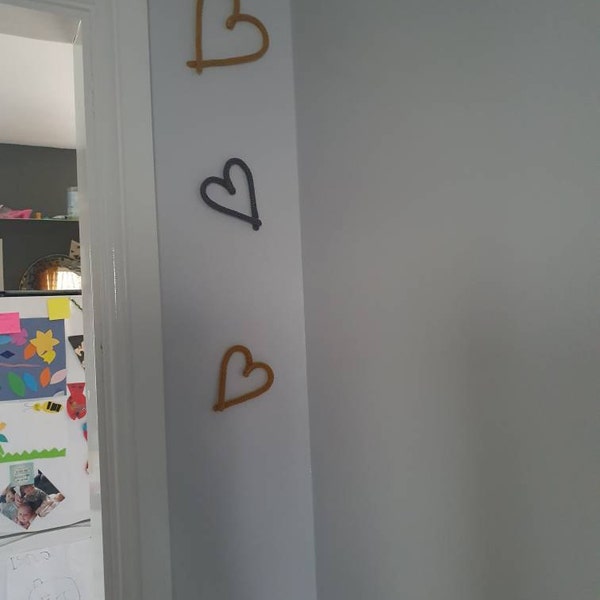 Knitted Wire Daisy // Wire Decor // Wire Nursery Decoration // Flatlay ...