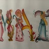 Handmade Name Art / Name Drawing / Name Painting / Personalized Name ...