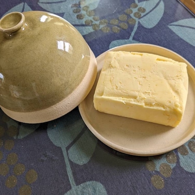 Ceramic Small Table Butter Dish With Lid - Etsy UK