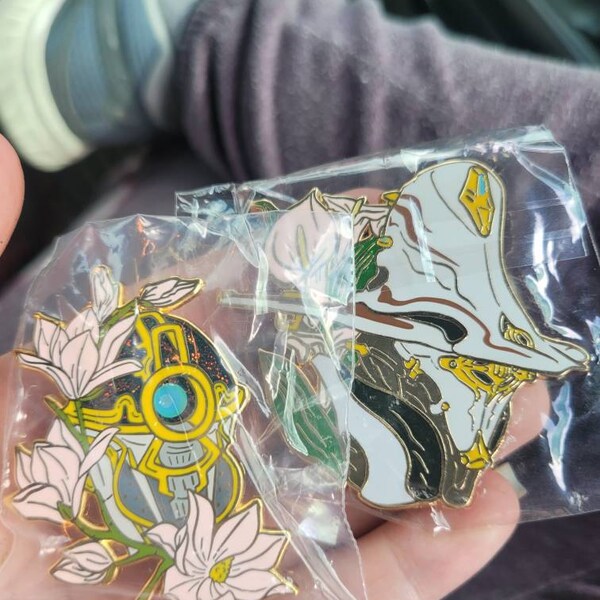 Warframe Mag Prime Hard Enamel Pin Prime Garden 2.5 Inch Pin - Etsy