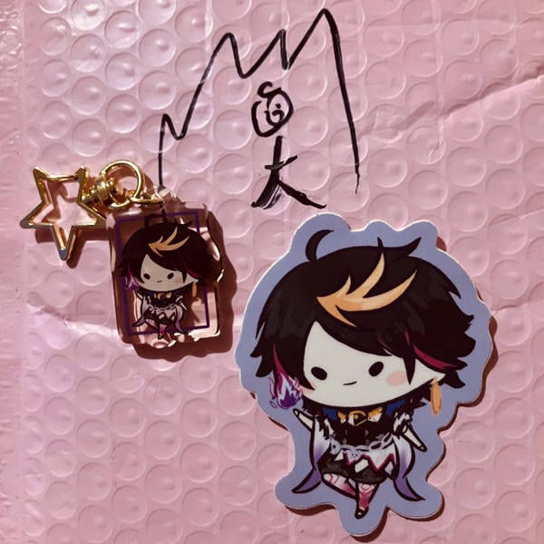 Identity V IDV Long Cat Charms / Stickers - Etsy