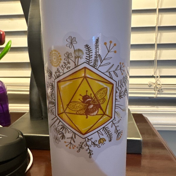 BEE DICE DND Sticker, Critical Role Sticker, Dnd Transparent Vinyl ...