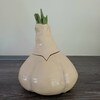 Ceramic Garlic Pot, Garlic Keeper, Pottery Garlic Holder, Cottage ...