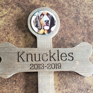 Dog Memorial Cross Custom Dog Bone Cross Personalized Pet - Etsy