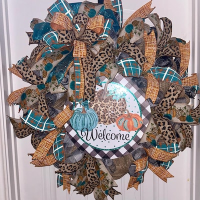 Beware Skeleton With Orange Border Wreath Sign-halloween-sublimation ...